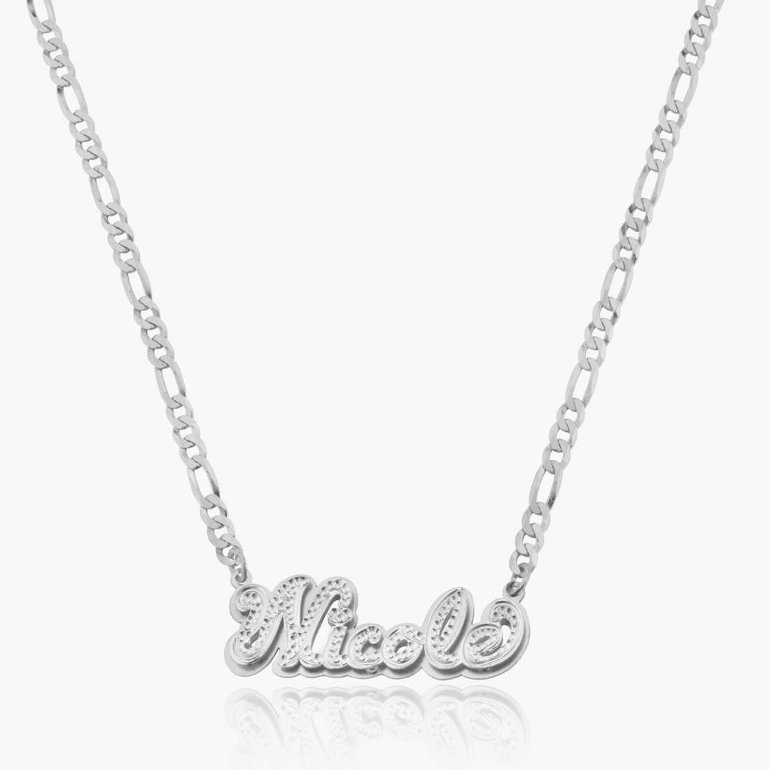 Script Back Name Necklace | Tres Colori