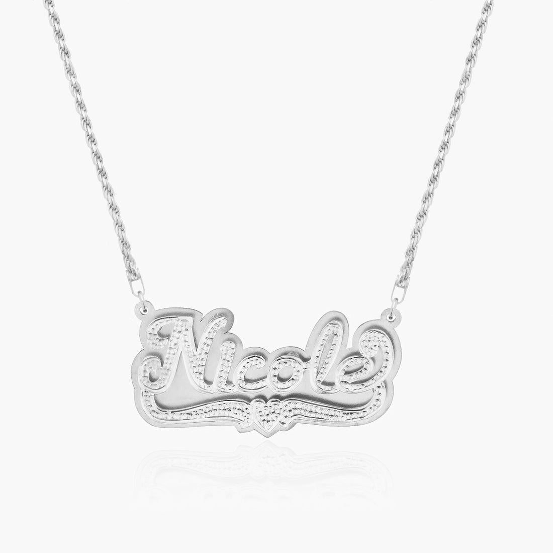 Double Plated POP-UP Name Necklace – Tres Colori Jewelry