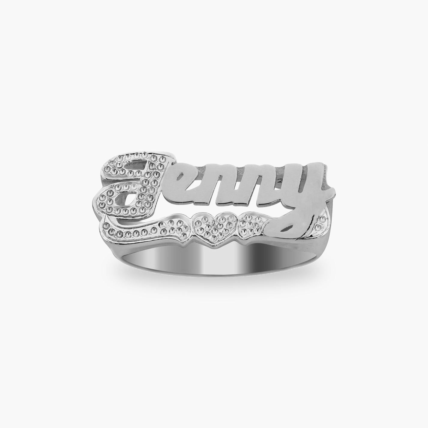 Custom Script Name Ring - Personalized Jewelry | Tres Colori – Tres ...